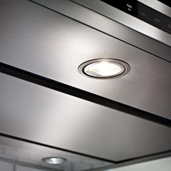 KitchenAid KVIB606DSS 36" Island Mount Range Hood w/ 600 CFM Fan ...